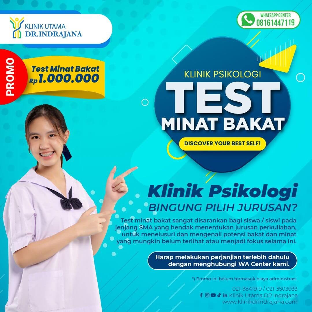 Promo Test Minat Bakat Feeds-01 - Klinik Utama DR Indrajana