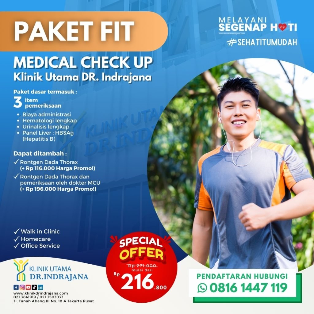 Medical Check Up - MCU - Klinik Utama DR Indrajana